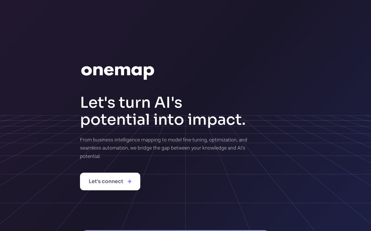 Onemap - AI Consulting